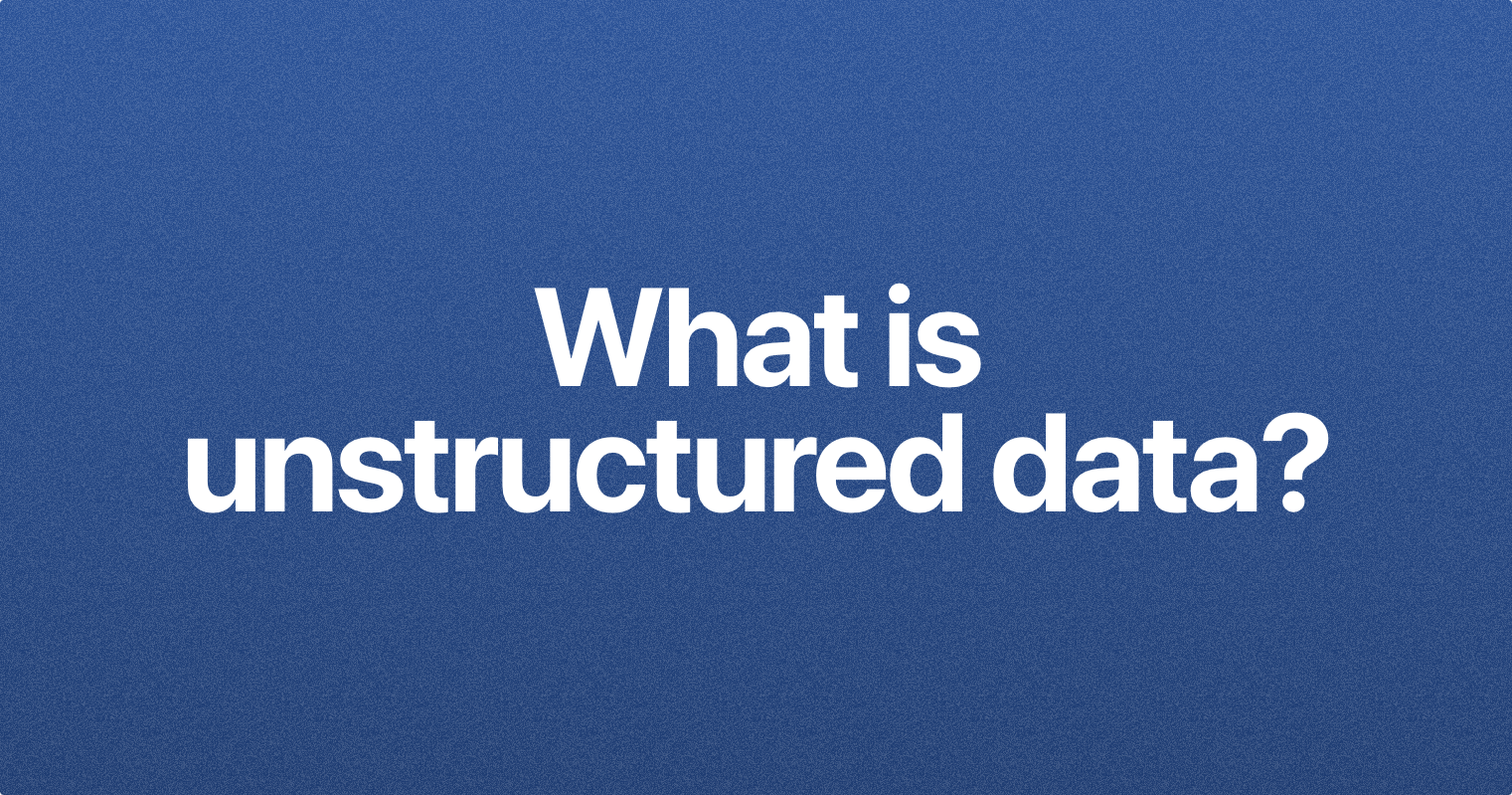 What Is Unstructured Data Ahmad Rosid